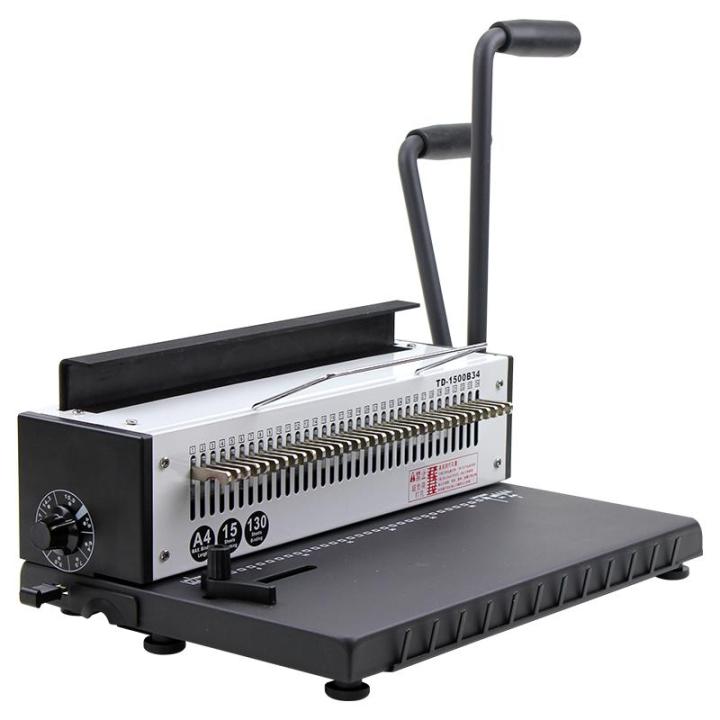 Good | Ring Binding Machine with Dual Wire Punch 34 Holes | Lazada ...
