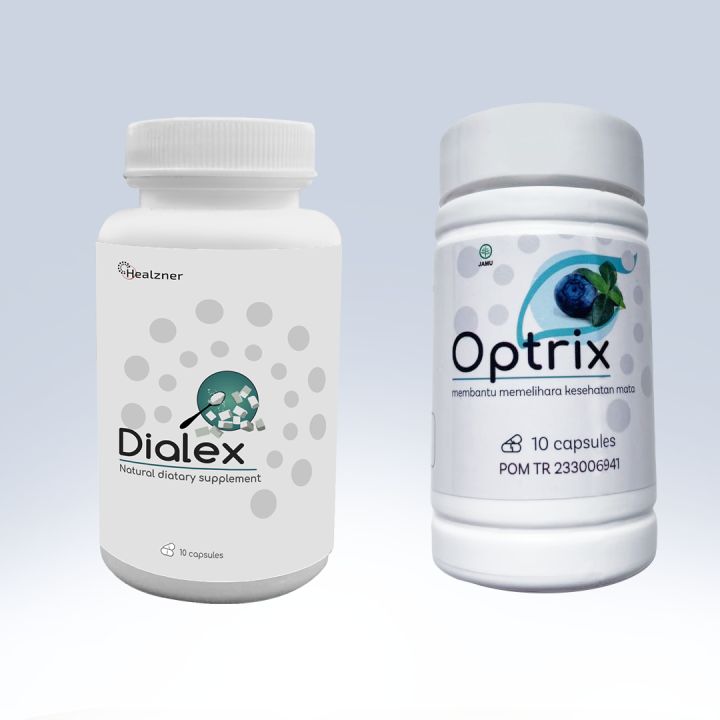 Dialex+Optrix Menurunkan Kadar Gula dan Merawat Mata. Beli 2 GRATIS 1 ...