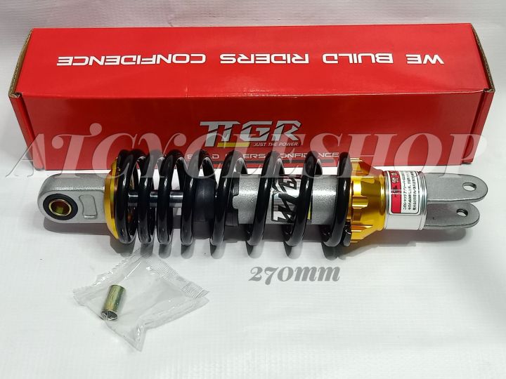 TTGR REAR SHOCK 270MM FOR MIO SPORTY/MIO M3/MIO I 125/SOUL I 125/BEAT/CLICK/SKYDRIVE | Lazada PH