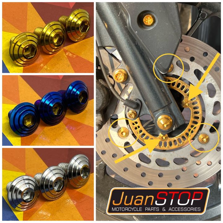 ABS Sensor Bolts for Nmax V1/V2, Aerox V1/V2 (Sold as set) | Lazada PH