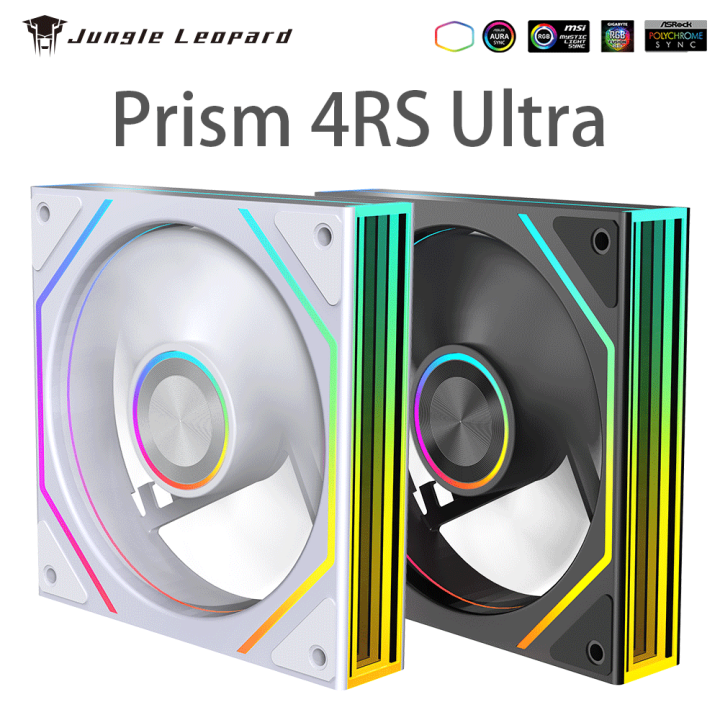 Jungle Leopard Prism 4 RS Ultra Quiet Case Fan 12CM Cooling Desktop ...