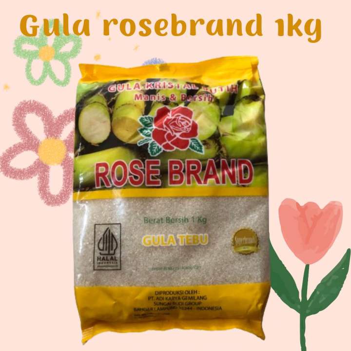 gula rose brand kuning gula pasir 1kg | Lazada Indonesia