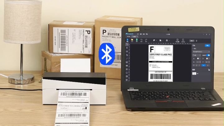 Phomemo 249BT Thermal Air waybill Printer Usb+Bluetooth A6 Inkless ...