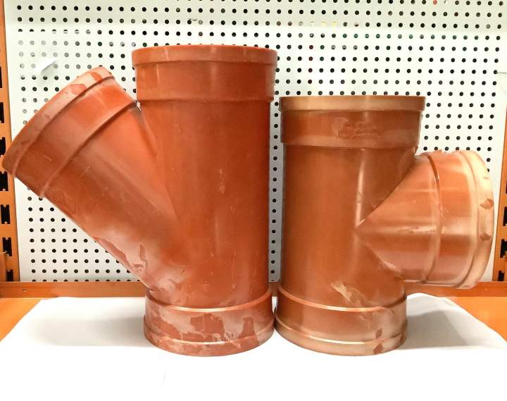 pvc orange wye tee 6x6" | Lazada PH