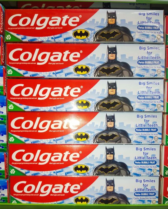 Colgate Bubble Fruit Batman Toothpaste for Kids (2Packs) | Lazada PH