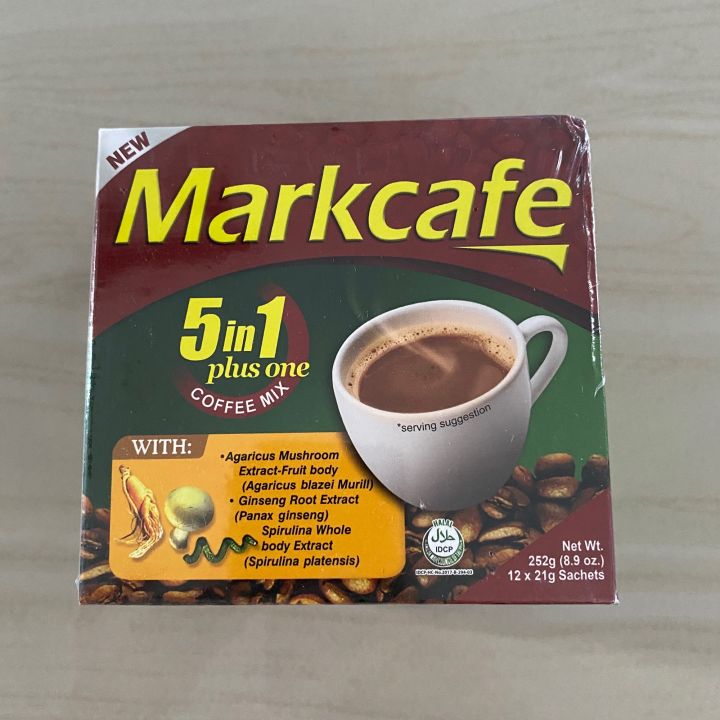 Markcafe 5in1 Plus One Coffee Mix 12 Sachets | Lazada PH