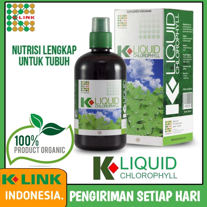 K link klorofil klink LIQUID CHLOROPHYLL 500ml // klorofil k-link// k ...