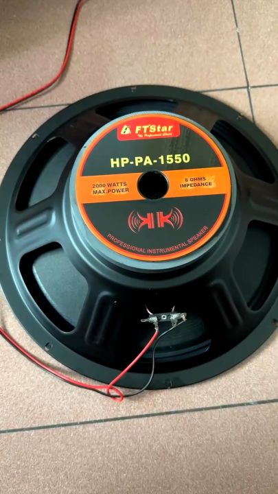 FT STAR 15 Inches Professional Instrumental Subwoofer Speaker 2000W(MAX ...