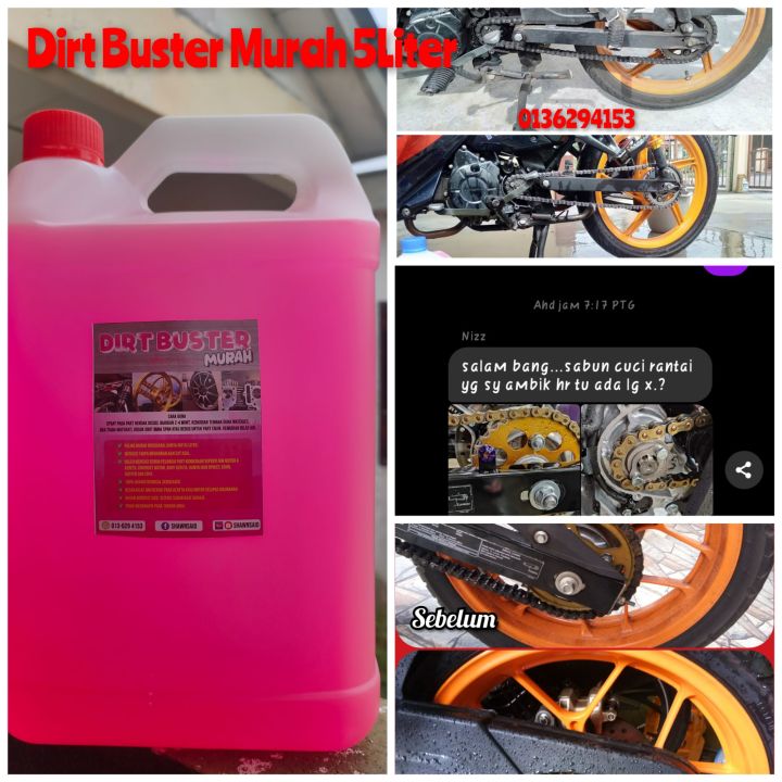 Dirt Buster Murah 5 Liter | Lazada