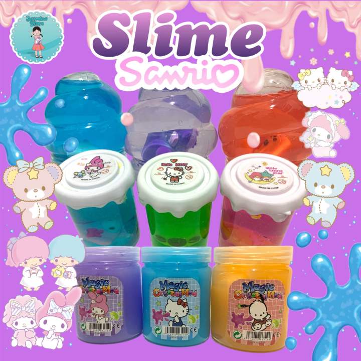 Slime Botol Sanrio Boneka Kuromi/Slime Kuromi/Slime Milk Botol Dot ...