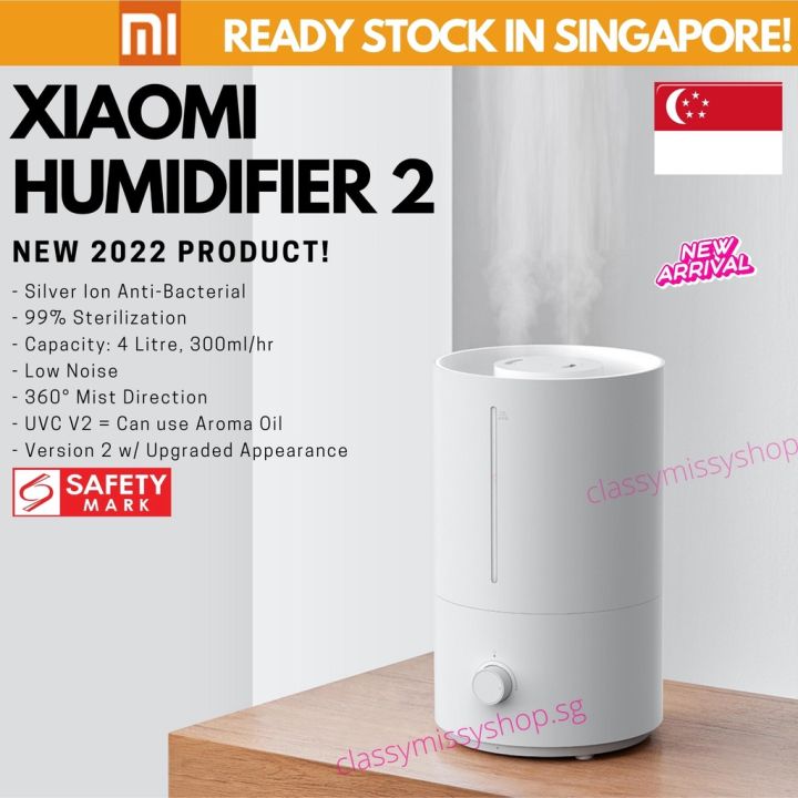 🇸🇬 [NEW] XIAOMI Humidifier 2 - Smart UVC, Silver Ion Anti-bacterial ...