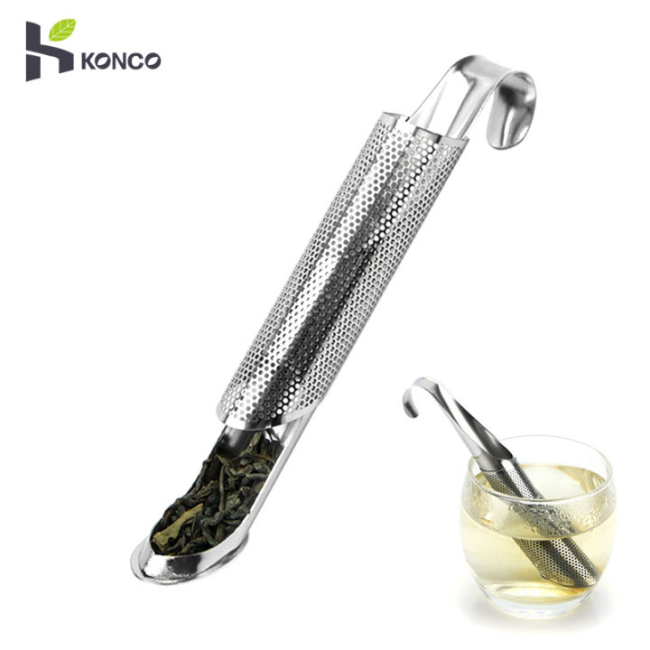 KONCO Tea Filter Tea Infuser Tea Filter Basket Hanging Reusable Tea ...