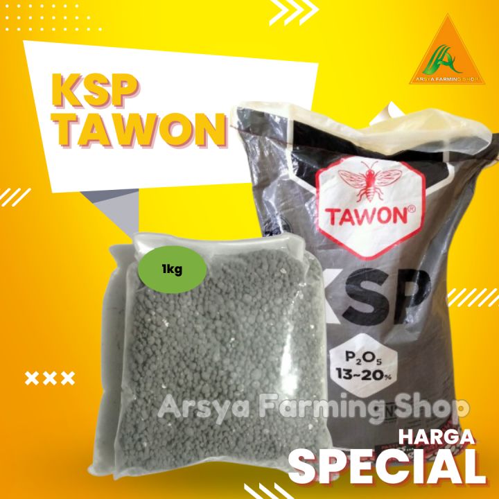 Pupuk Phosphate KSP Cap Tawon Repack 1Kg Sejenis Pupuk TSP | Lazada ...