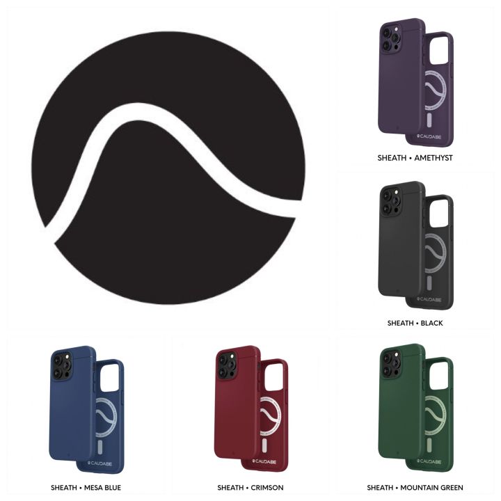 Caudabe Sheath Magsafe Case for iPhone 14 / 14 Plus / 14 Pro / 14 Pro ...