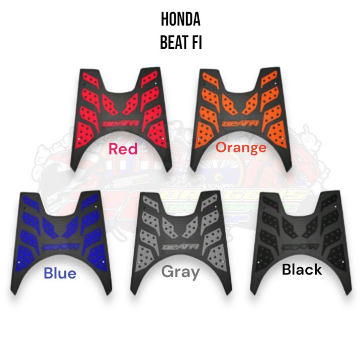 Honda beat F.I foot board rubber matting. | Lazada PH