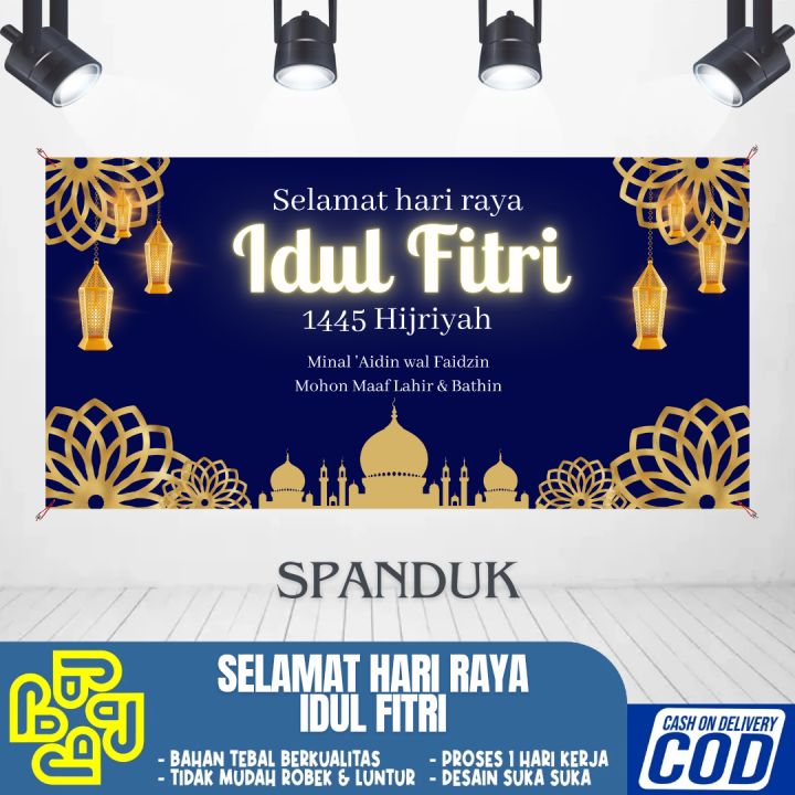 Free desain backdrop spanduk banner selamat hari raya idul Fitri murah ...
