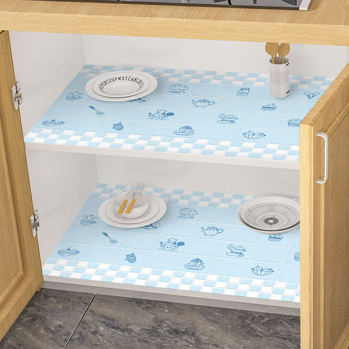 Waterproof Oil-resistant Kitchen Cabinet Stickers Self-adhesive Drawer ...