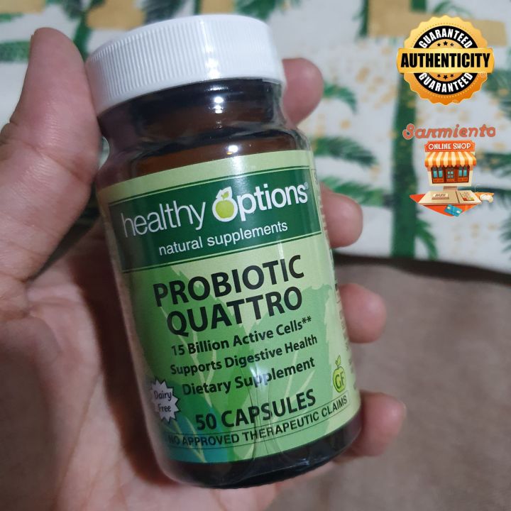 Healthy Options Probiotic Quattro 50 Capsules | Lazada PH