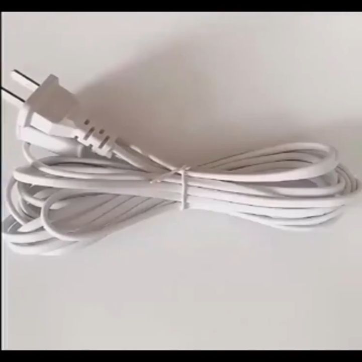 LAOG Power Cord Extension 2 Pin Dual Portable Extension Cord 2M/3M/5M plug extender | Lazada PH