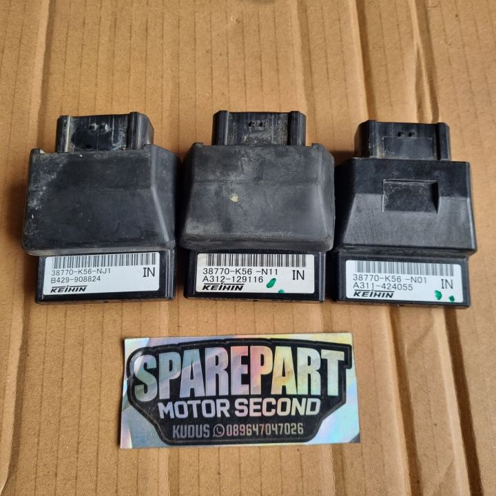 Eccu cdi ecu new sonic 150 r led supra gtr 150 led kode k56 no1 k56 n11 ...