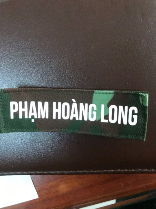 Biển tên dán áo K20,K17, biển tên dán áo / Biểu tượng cài áo LQ | Lazada.vn