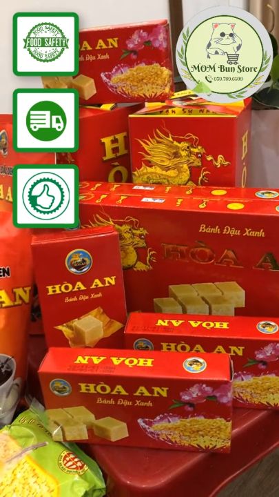 Bánh đậu xanh Hòa An Hộp 420g | Lazada.vn