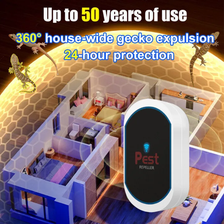 1S drive away all gecko lizard repellent ultrasonic UK plug Automatic ...