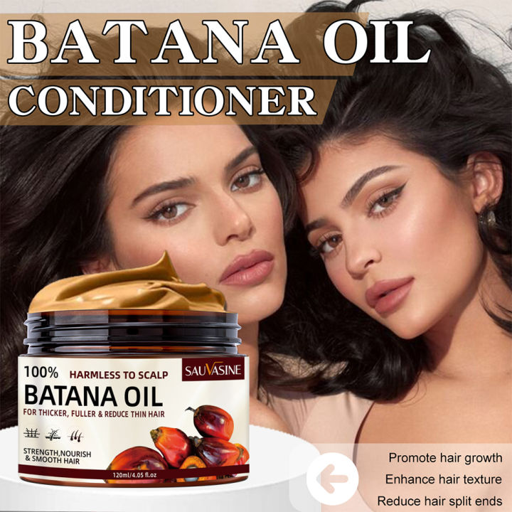 Pure Batana Oil for Hair Growth Repair Dry Frizzy Moisturizing Dense ...