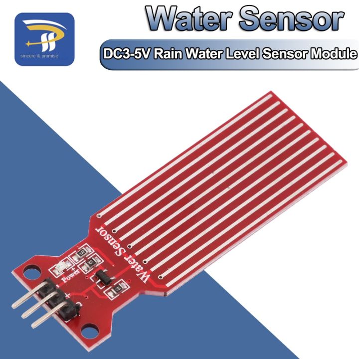 DC 3V-5V Rain Water Level Sensor Module Detection Liquid Surface Depth Height for Arduino DIY ...