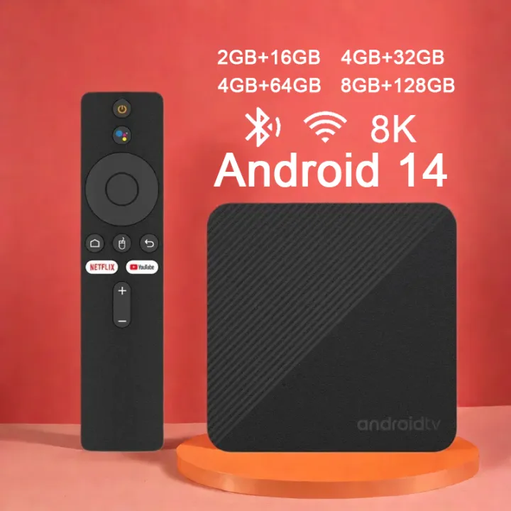T8 TV Box Rockchip RK3518 Media Player Android14 Support HD 8K Dual ...