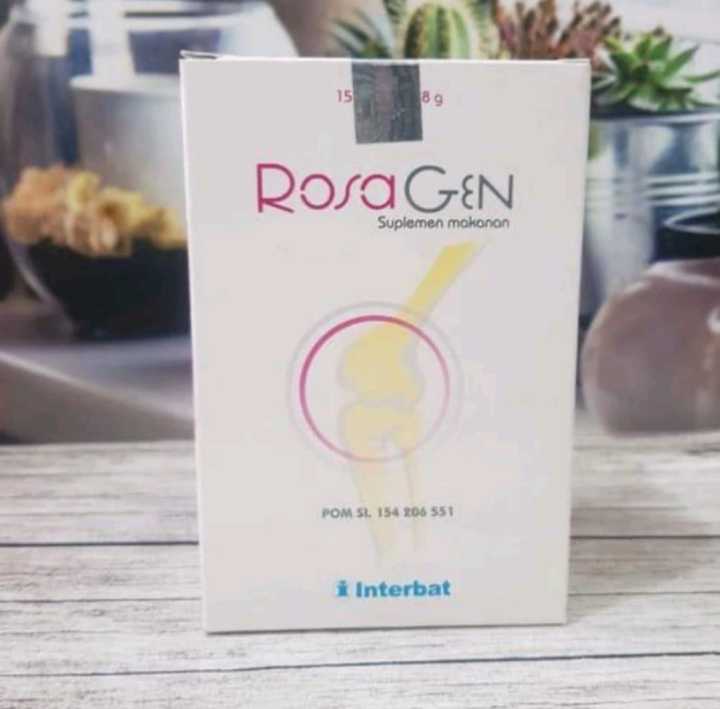Rosagen Force 15 Sachet - Suplemen Gangguan Otot Dan Tulang | Lazada ...