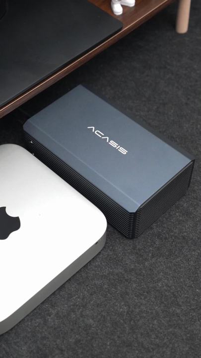 Acasis 3.5" Dual-Bay RAID Enclosure | 24TB x2 Support, USB 3.0 5Gbps ...