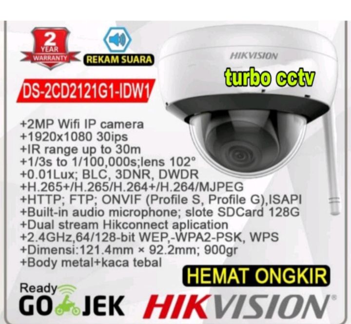 HIKVISION WIFI CAMERA WIRELESS DS-2CD2121G1-IDW1 ORIGINAL | Lazada ...