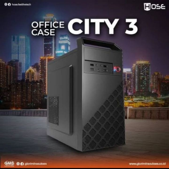 Casing PC Office Hose City 3 Include PSU 380W | Lazada Indonesia