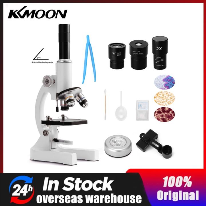 64X-2400X Monocular Optical Microscope Elementary School Children ...