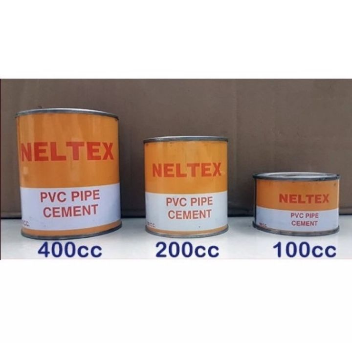Neltex cement (Pvc pipe cement) available 100cc , 200cc , 400cc | Lazada PH