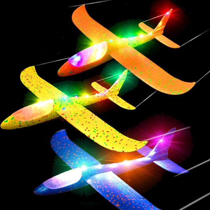 LED Light Up Throwing Airplane -Game, Outdoor Sports Toys- Outdoor ...