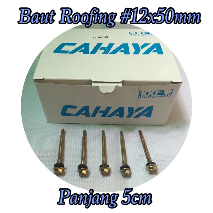 Baut Roofing kuning #12x50mm | Lazada Indonesia