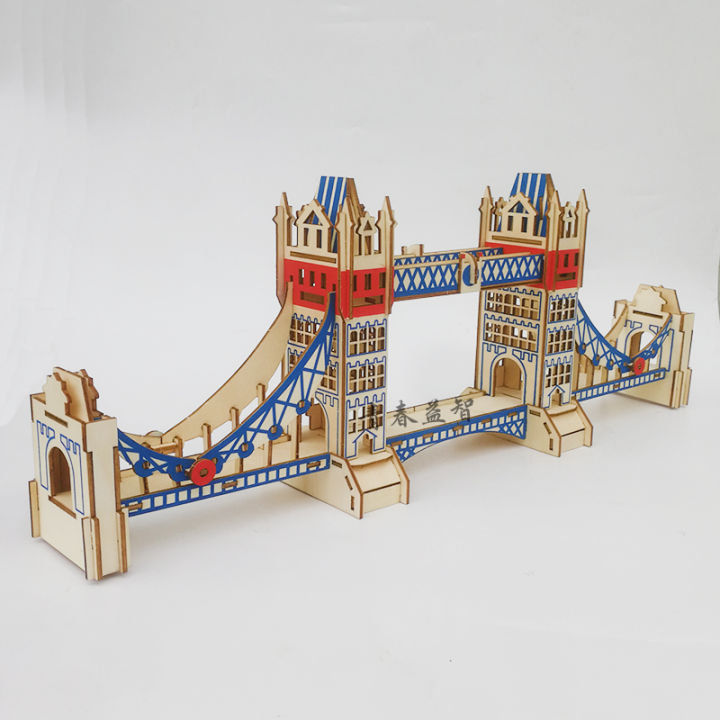 British London Tower Bridge 3d 3d Puzzle Model Kids Puzzle Bridge ...