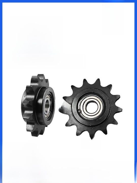 4-Part Idle Chain Wheel with Single Double Bearing Tension Wheel 18/19 ...