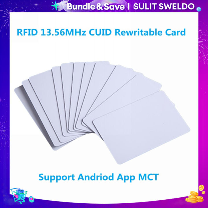 5/10pcs CUID Android App MCT Modify UID Changeable NFC 1k s50 13.56MHz ...