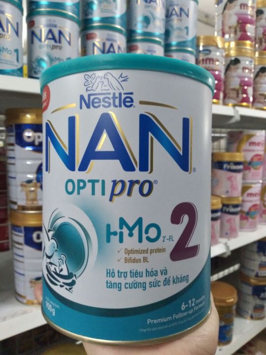 NAN Optipro 2 900g (hổ trợ tiêu hóa và tăng sức đề kháng) | Lazada.vn