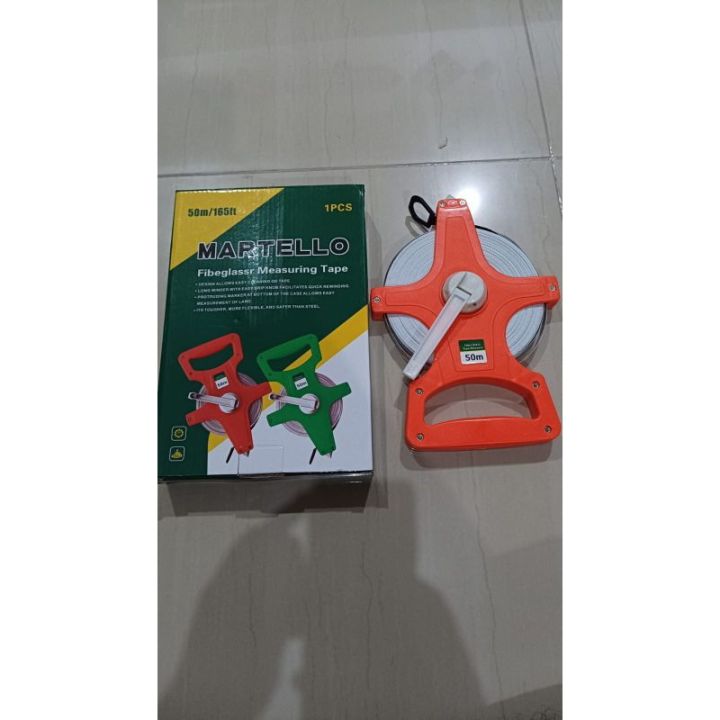 Meteran Tancap 50 Meter | Meteran Rol Gulung 50 M | Meteran Gulung 50 ...
