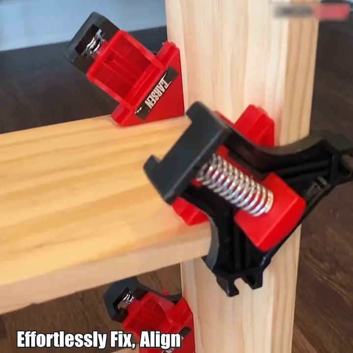 4pcs Angle Clamp Corner Mate Woodworking Locator Hand Fixing Clips ...