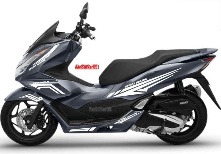 stiker motor - stiker lis bodi motor honda pcx 160 new 2021 2024 ...