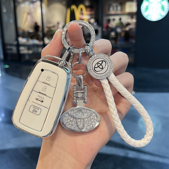 car smart key case for toyota corolla corss altis camry CHR key cover ...