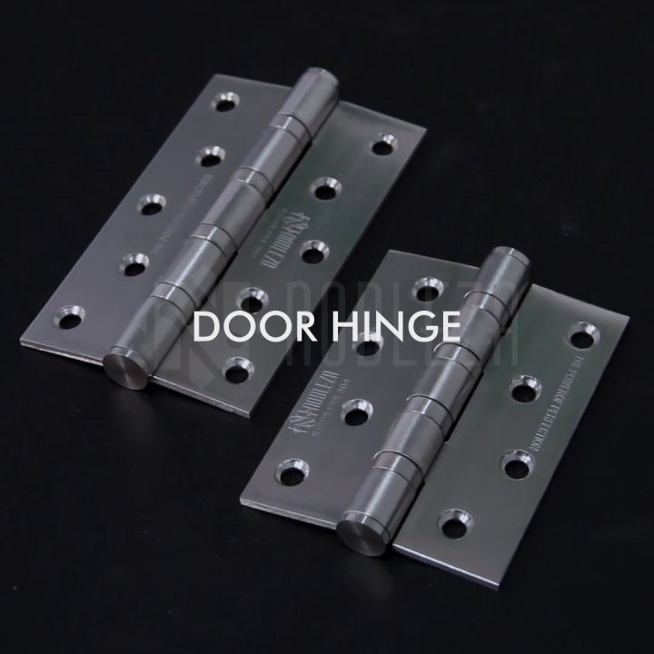 NOBLEZA Door Hinge Stainless 3 4 5 inch Engsel SUS 304 Nikel 8% Jendela ...