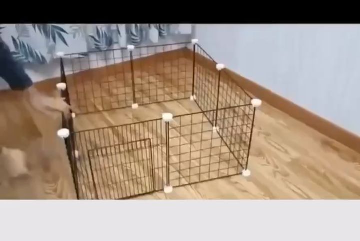 Happy Mall COD Dog Cage Stackable Pet Fence 30*30CM Cat Rabbit Fence ...