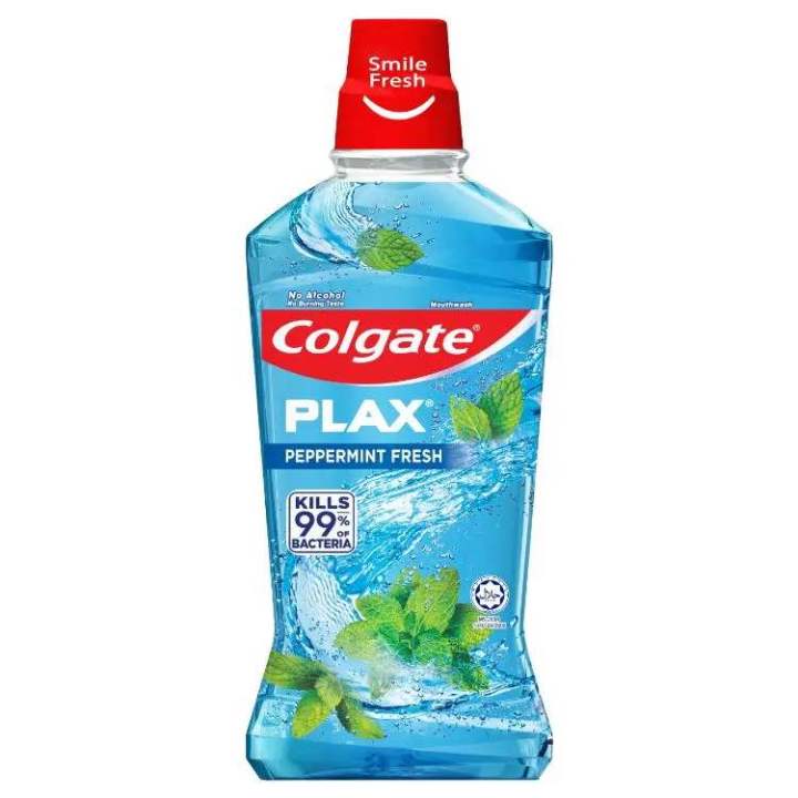 COLGATE Plax Mouthwash Peppermint Fresh 1L | Lazada