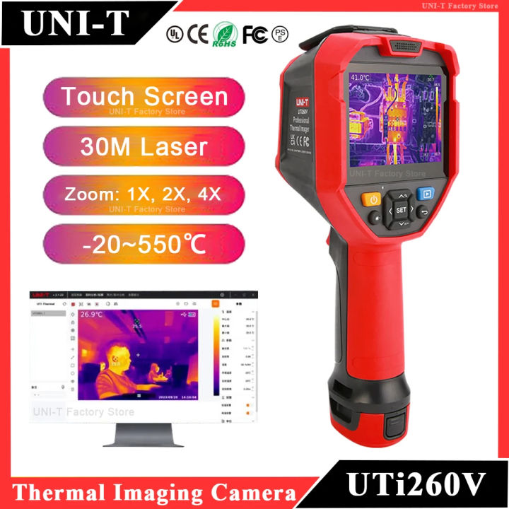 2024 NEW UNI-T UTi260V Touch Screen Infrared Thermal Camera Touch ...